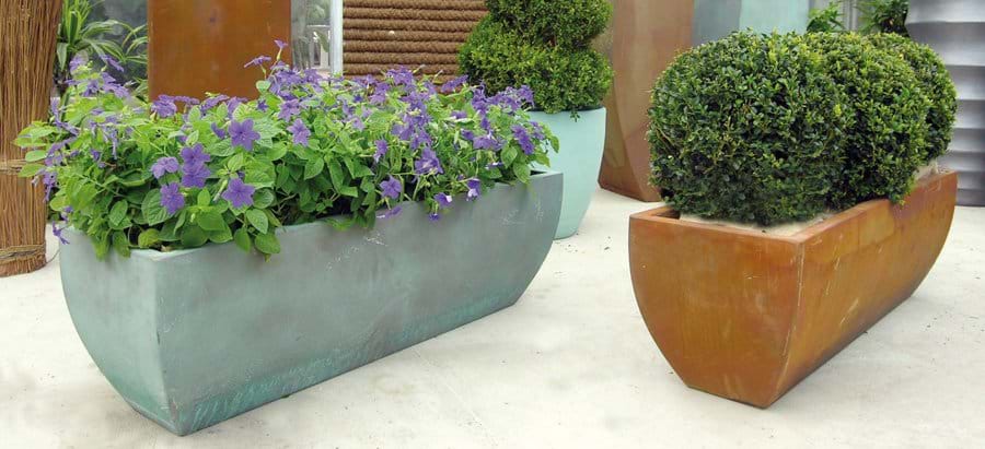 Lightweight GRP Linik Planter | Livingreendesign.com