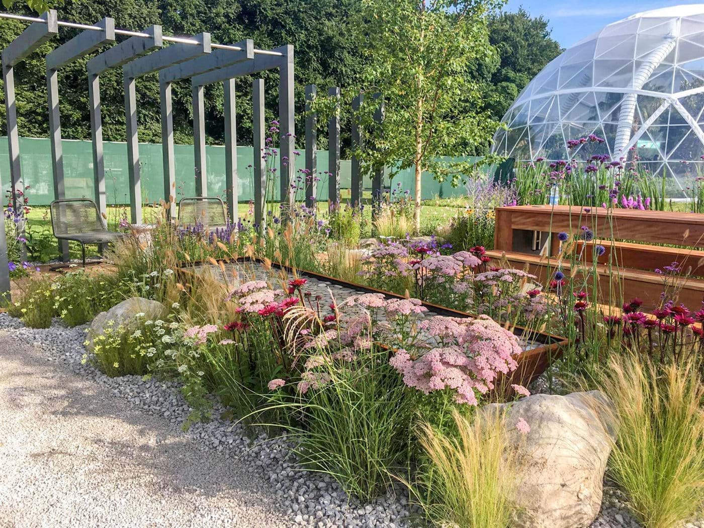 Bespoke Corten Steel Trough | Livingreen Design