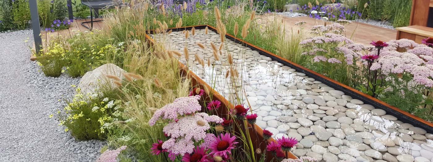 Bespoke Corten Steel Trough | Livingreen Design