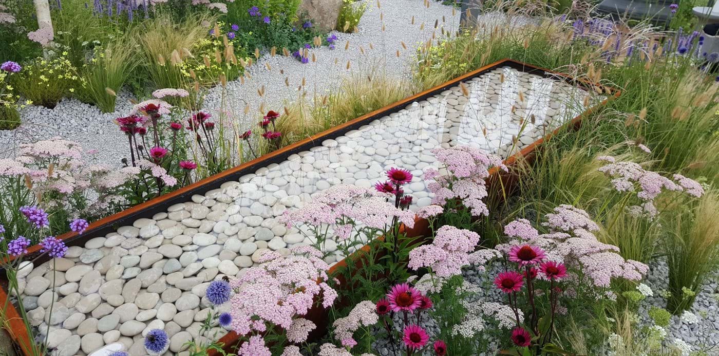 Bespoke Corten Steel Trough | Livingreen Design